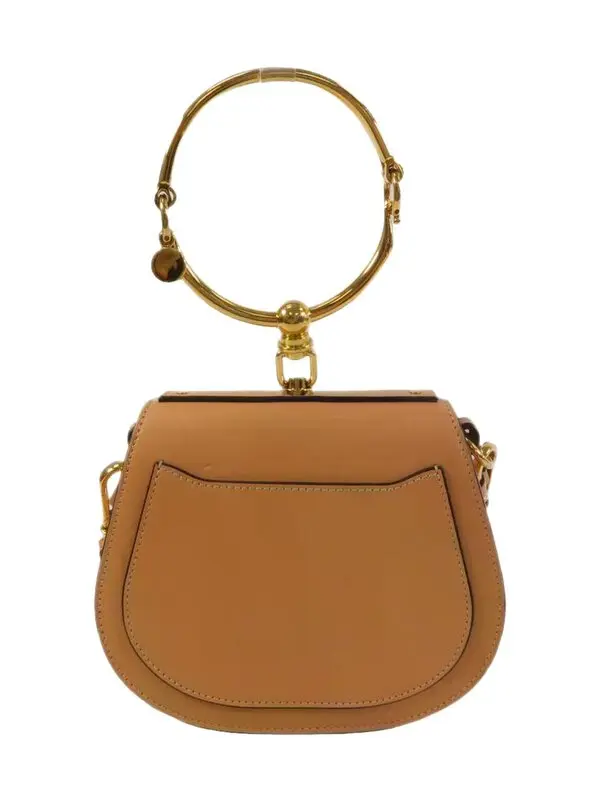 Chloé Nile Leather Shoulder Bag - Neutrals