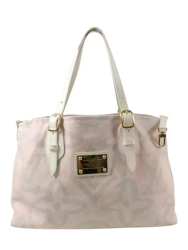 LOUIS VUITTON Pm Tahitienne Cabas Shoulder Bag - Pink