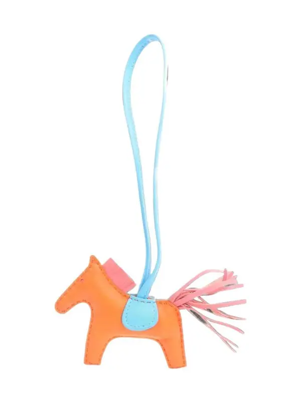 Hermès Pm Rodeo Bag Charm - Orange