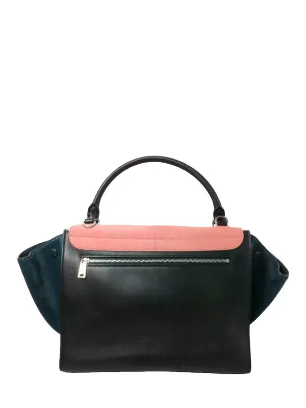 Celine Trapeze Two-way Tote Bag - Green