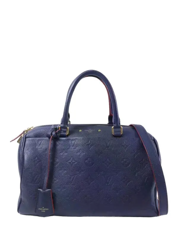 LOUIS VUITTON Speedy Bandoulière 30 Tote Bag - Blue