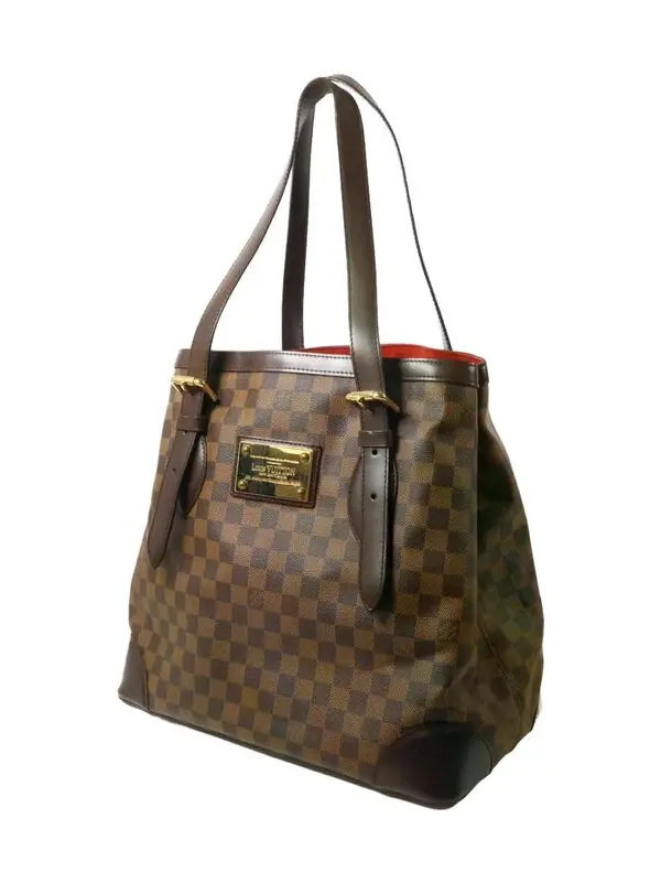 LOUIS VUITTON Damier Ebène Hampstead Mm Shoulder Bag - Brown