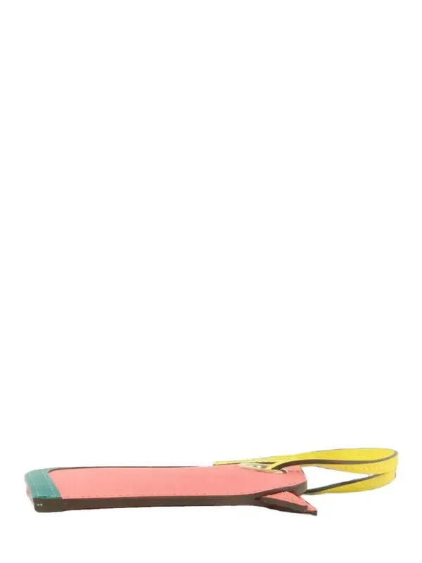 Hermès Camail Epsom Bag Charm - Pink