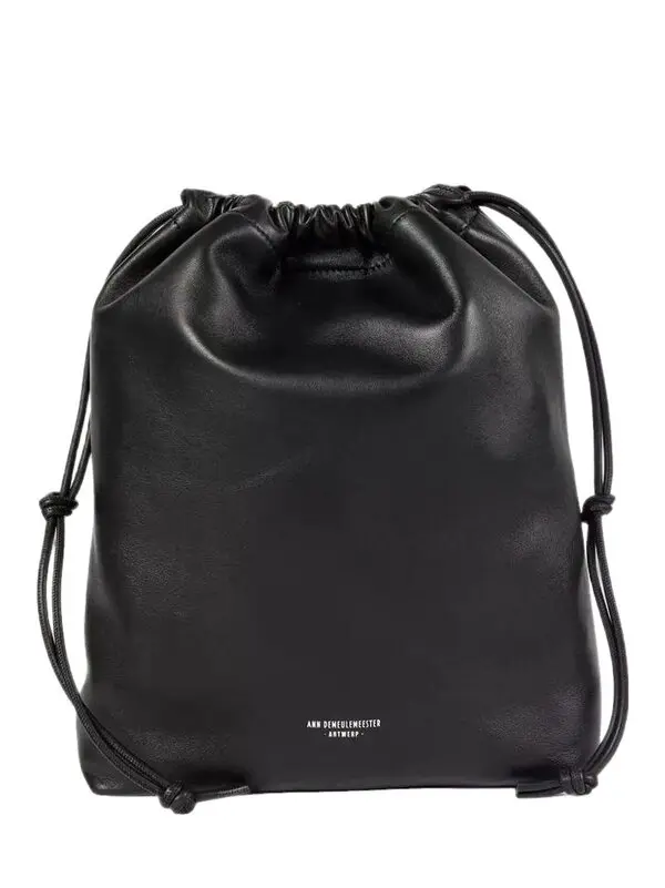 ANN DEMEULEMEESTER Large Philippa Bucket Bag - Black