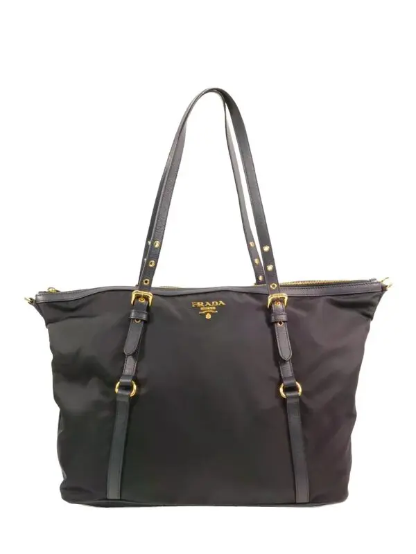 Prada Tessuto Tote Bag - Blue