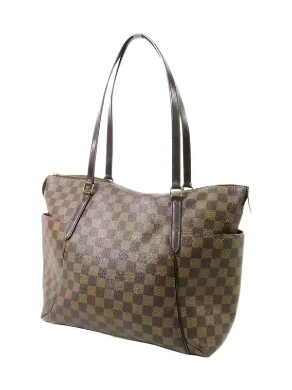 LOUIS VUITTON Mm Totally Damier Tote Bag - Brown