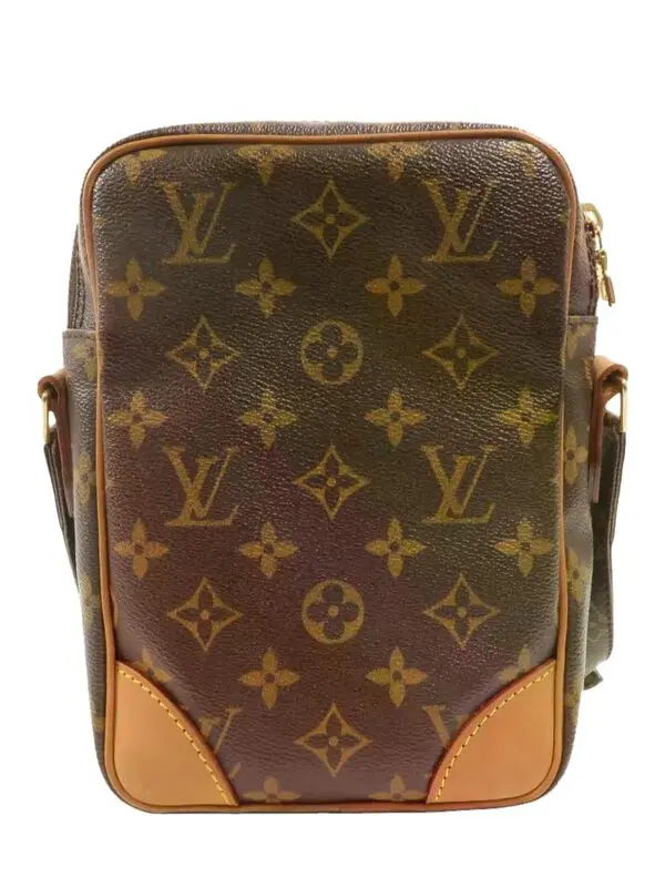 LOUIS VUITTON Monogram Danube Shoulder Bag - Brown