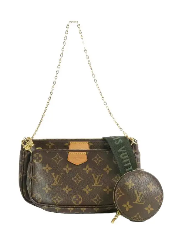 LOUIS VUITTON Multi Pochette Accessoires Monogram Shoulder Bag - Brown