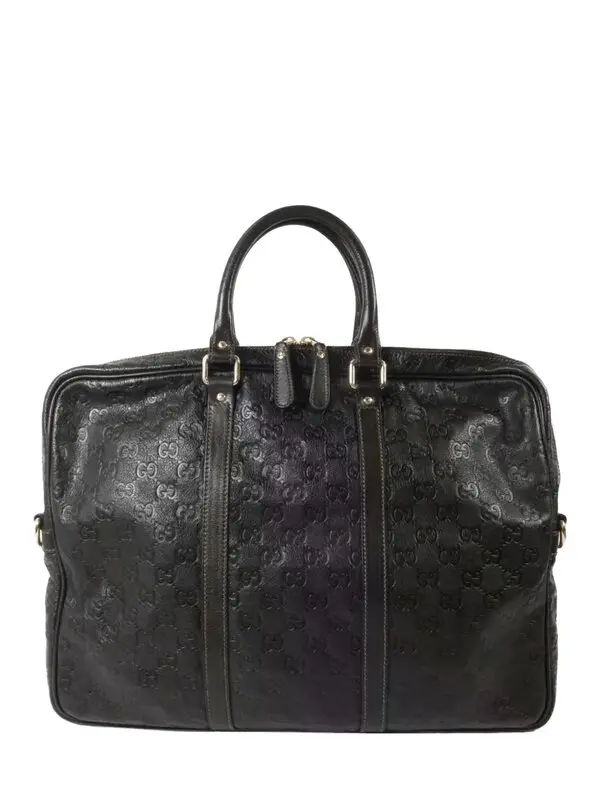 Gucci Gg Briefcase Handbag - Brown