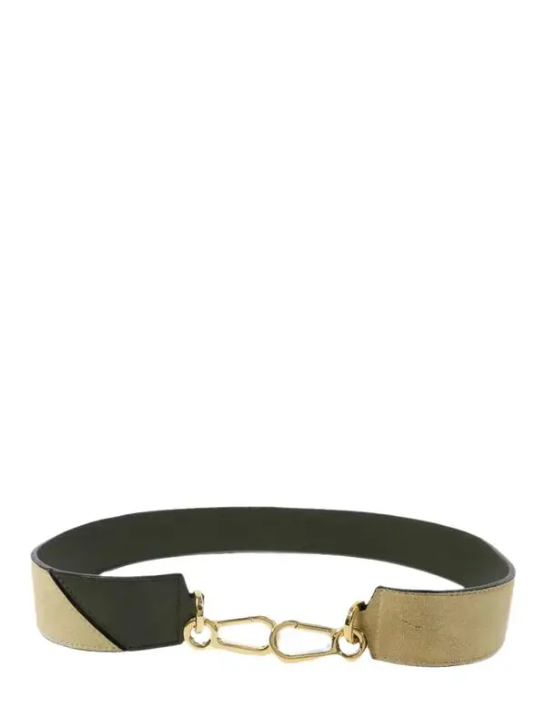 Loewe Leather Shoulder Strap - Green