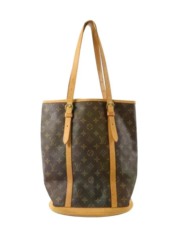LOUIS VUITTON Monogram Bucket Shoulder Bag - Brown