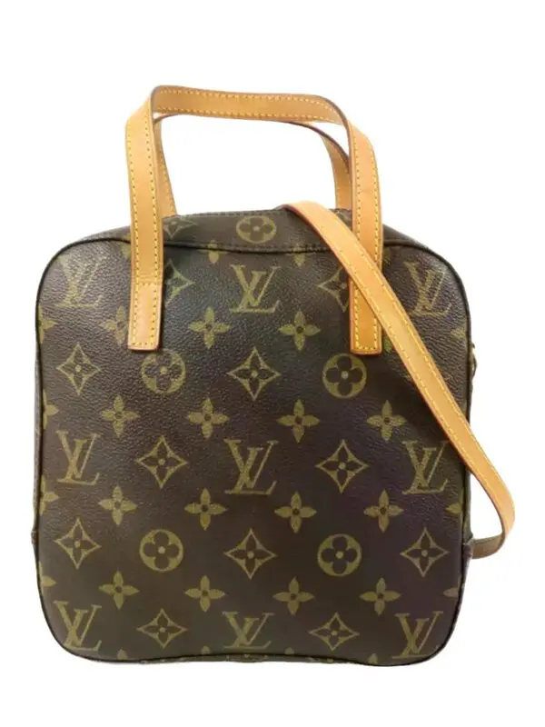 LOUIS VUITTON Spontini Monogram Shoulder Bag - Brown
