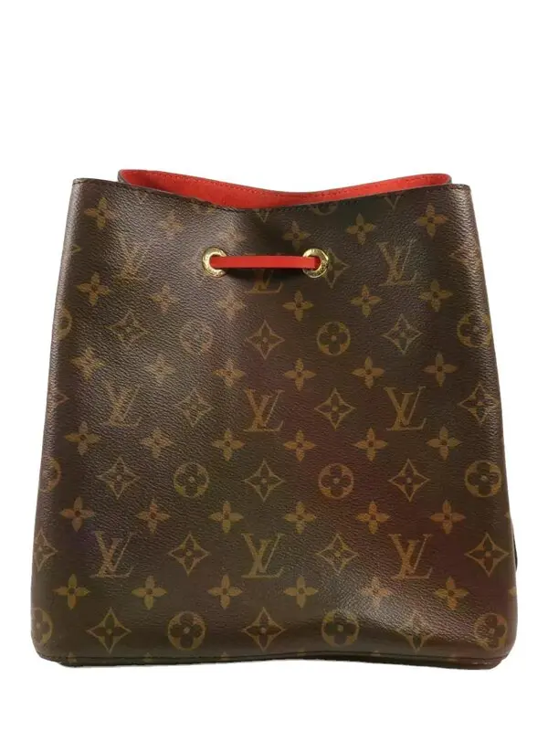 LOUIS VUITTON Neo Noe Monogram Bucket Bag - Brown