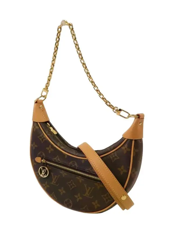 LOUIS VUITTON Loop Monogram Shoulder Bag - Brown