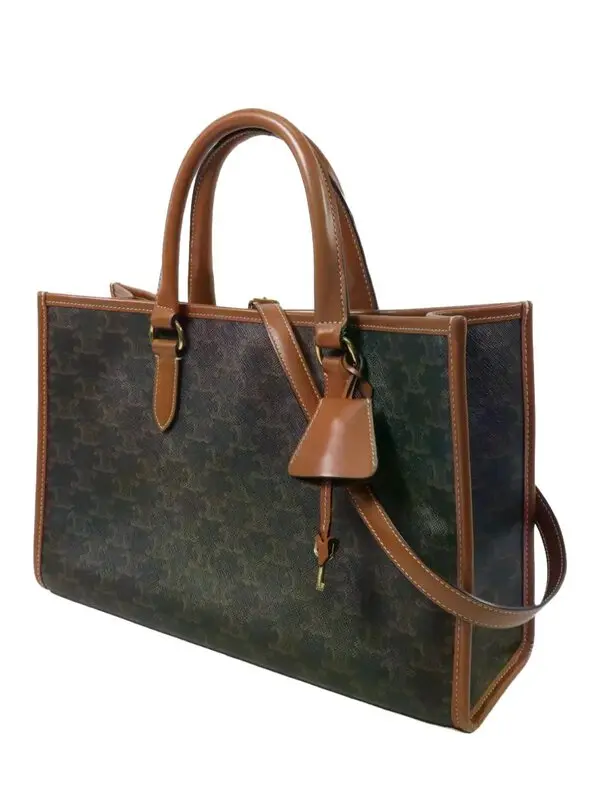 Celine Horizontal Cabas Two-way Handbag - Brown
