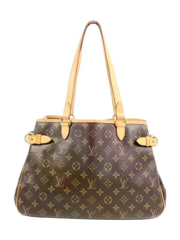 LOUIS VUITTON Monogram Batignolles Horizontal Shoulder Bag - Brown