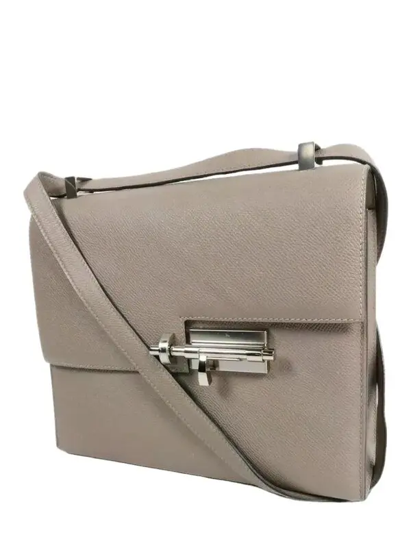 Hermès 2018 Verrou 23 Epsom Satchel Bag - Grey