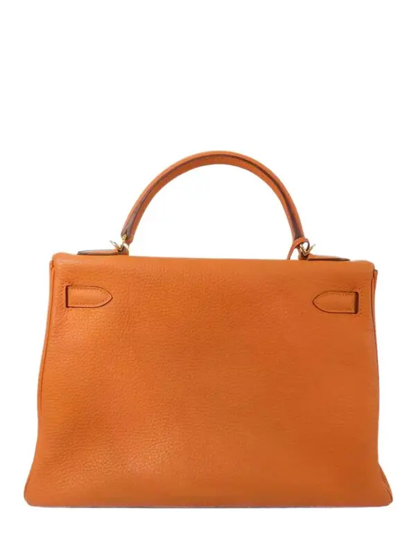 Hermès 2013 28 Kelly Two-way Tote Bag - Orange