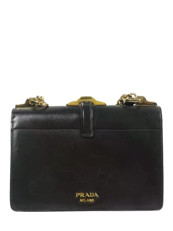 Prada Belle Chain Shoulder Bag - Black