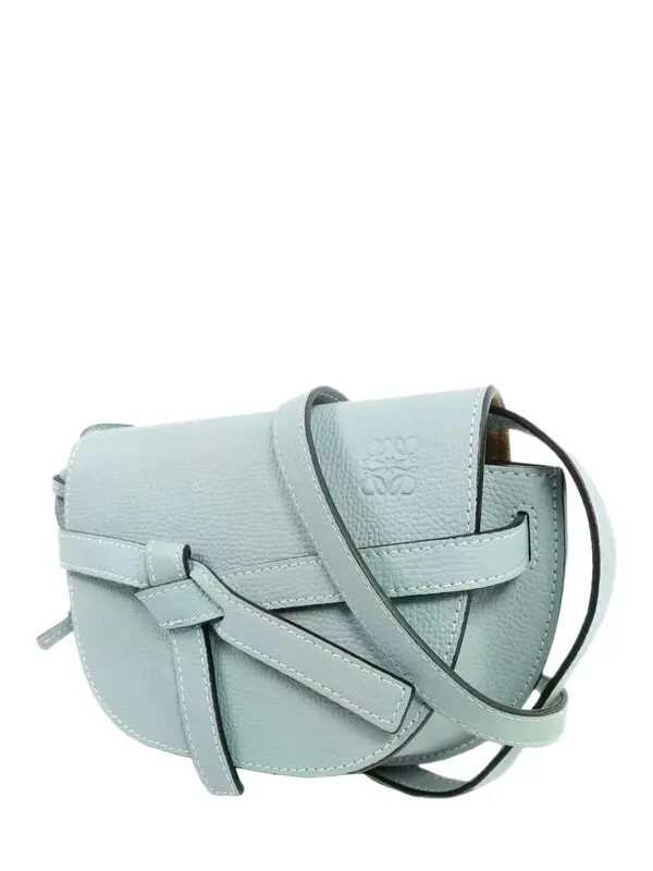 Loewe Mini Gate Dual Shoulder Bag - Blue