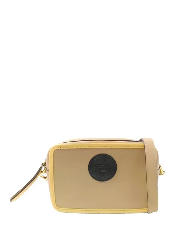 Fendi Cam Logo-patch Cross Body Mini Bag - Neutrals