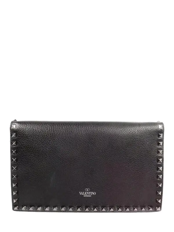 Valentino Garavani Rockstud Clutch Bag - Black