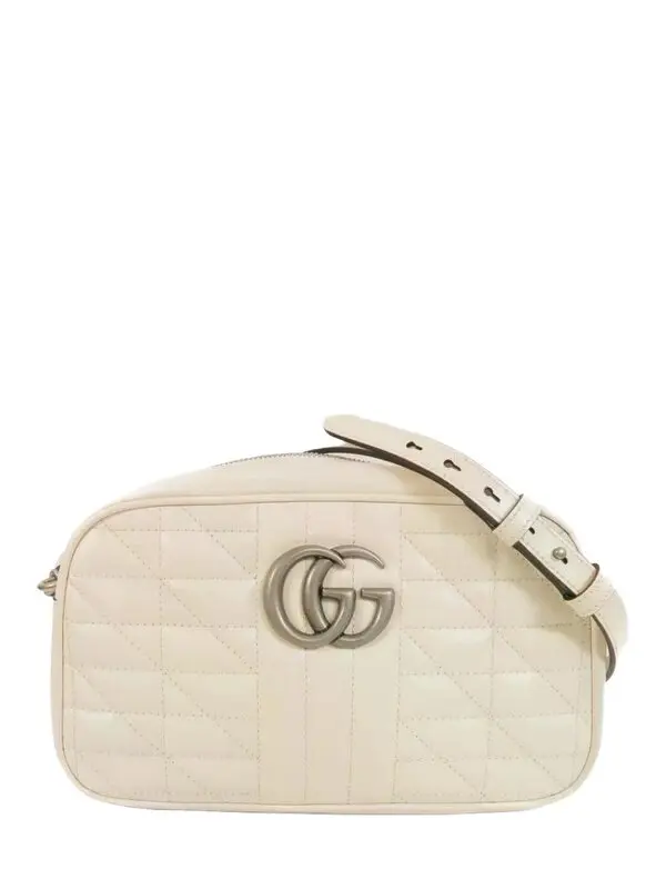 Gucci Gg Marmont Shoulder Bag - Neutrals