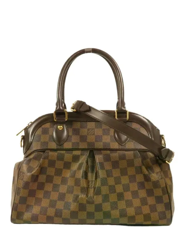 LOUIS VUITTON Pm Trevi Damier-pattern Shoulder Bag - Brown