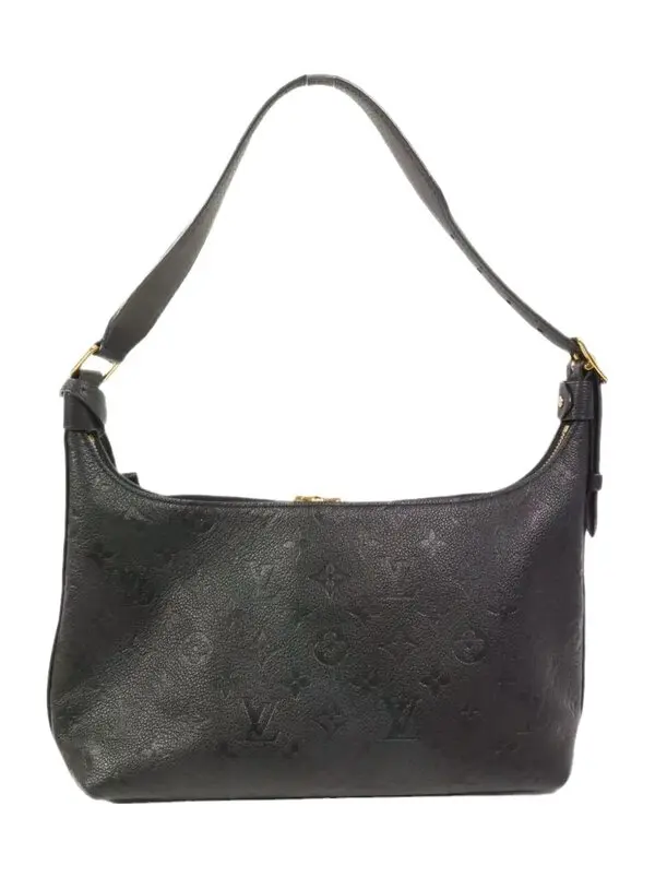LOUIS VUITTON Monogram Empreinte Sac Sport Shoulder Bag - Black