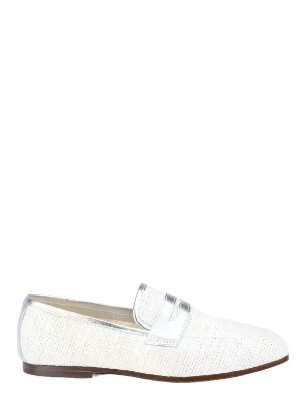 SOPHIQUE Essenziale Penny Loafers - White