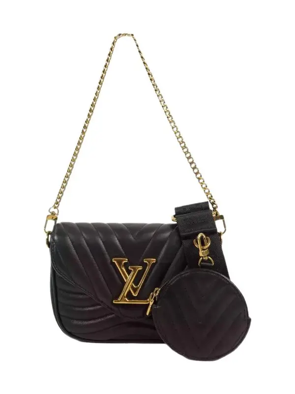 LOUIS VUITTON New Wave Shoulder Bag - Black
