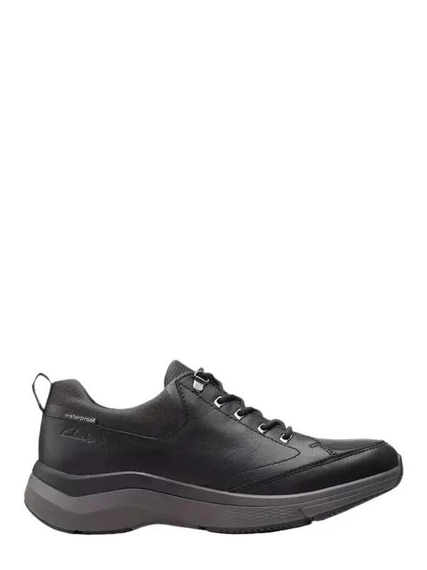 Clarks Wave 2.0 Vibe Leather Sneakers - Black