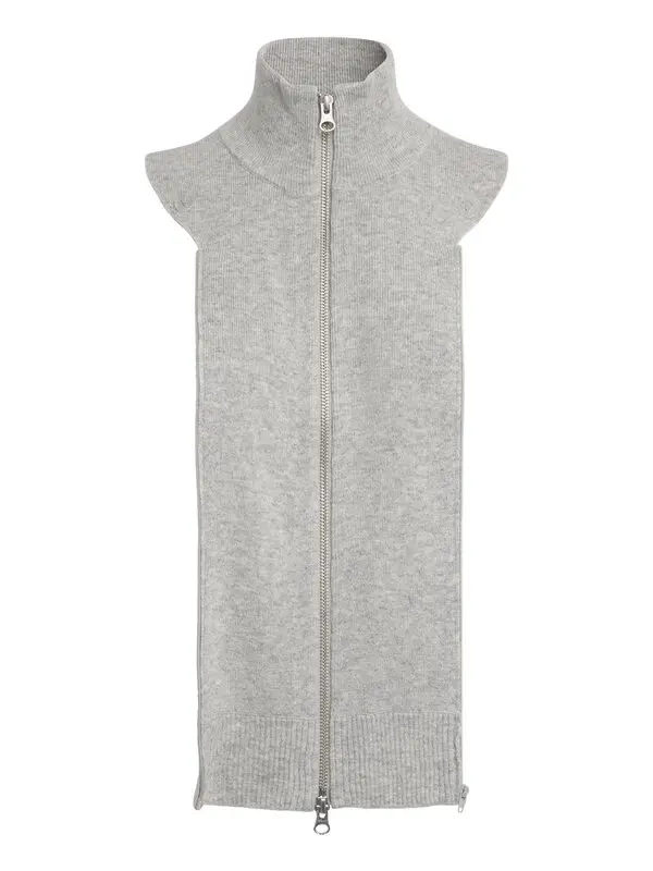 Veronica Beard Wool-cashmere Dickey Scarf - Grey