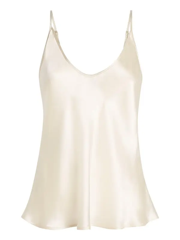 L'Agence Silk Lexi Camisole - Ivory