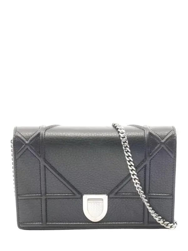Dior Diorama Chain Cross Body Bag - Black