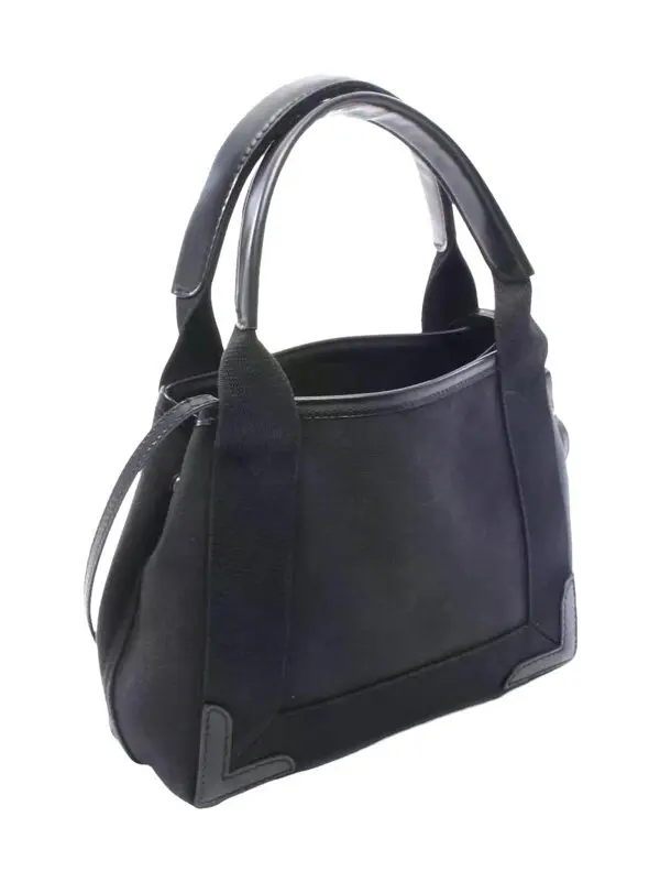 Balenciaga Navy Cabas Tote Bag - Black