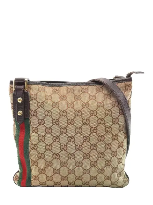 Gucci Gg Canvas Shoulder Bag - Neutrals