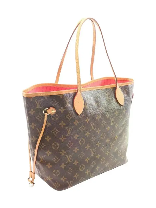 LOUIS VUITTON 2015 Monogram Neverfull Mm Tote Bag - Brown