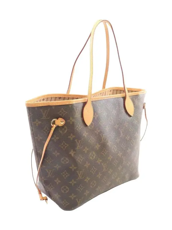 LOUIS VUITTON Neverfull Monogram Shoulder Bag - Brown