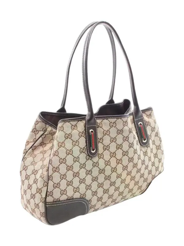 Gucci Princy Web Shoulder Bag - Neutrals