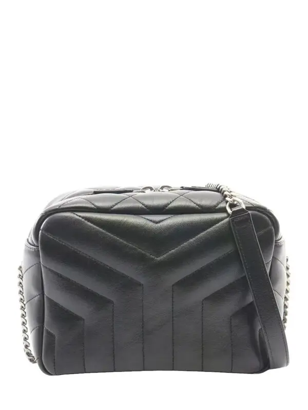Saint Laurent 2010s Lulu Quilted Shoulder Bag - Black