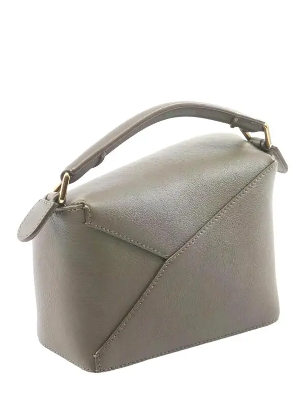 Loewe Mini Puzzle Edge Handbag - Grey