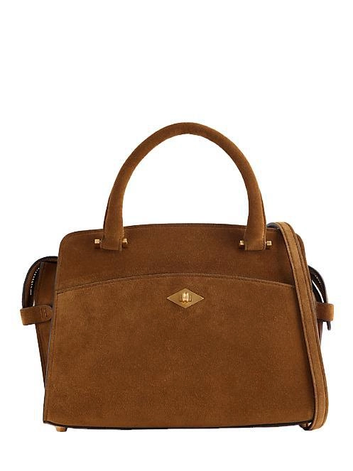 METIER Private Eye Mini Suede Top-handle Bag - Marrakech
