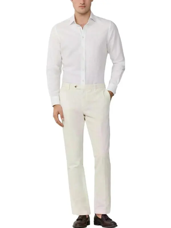 HACKETT LONDON Kensington Slim-fit Chino Trousers - Neutrals