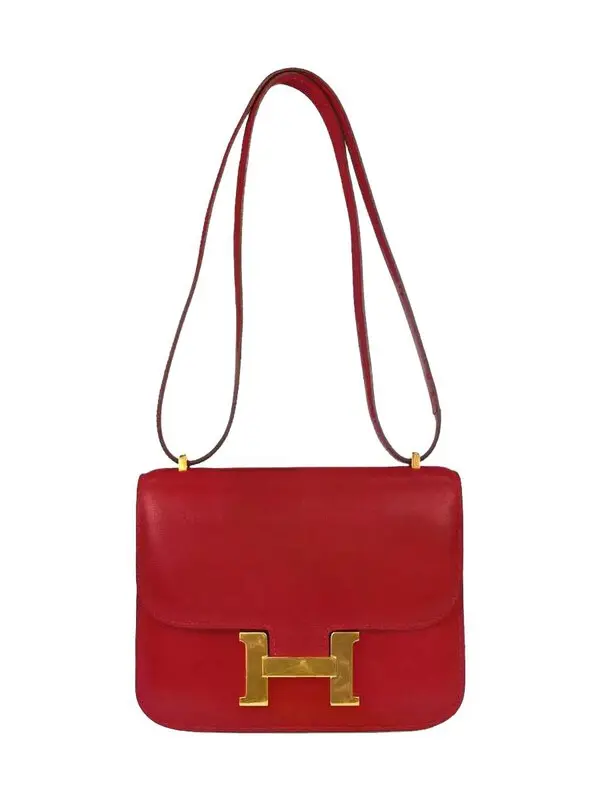 Hermès Constance 18 Shoulder Bag - Red