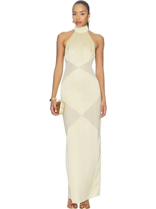 LOVERS AND FRIENDS Mariella Gown - Yellow