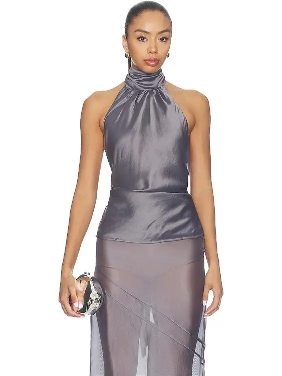 Majorelle Tilda Top - Grey