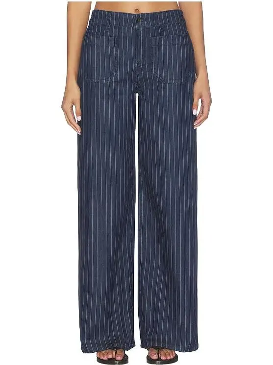Sanctuary Marine Full Length Pant In . Also - Navy
