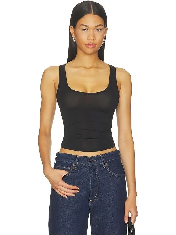 GRLFRND Essential Racerback Tank - Black