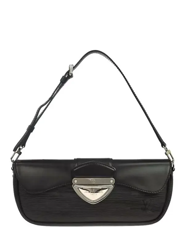 LOUIS VUITTON Montaigne Epi Shoulder Bag - Black